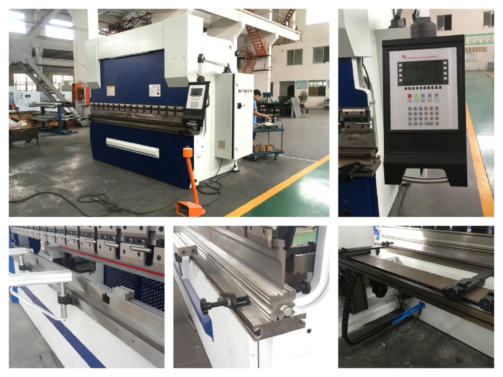 CNC Plate Bending Brake 125T capacity hydraulic press brake machine